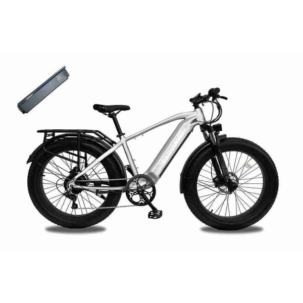 Velowave Ranger 2.0 750W Fat Tire Electric Bike w/ Thumb Throttle ...