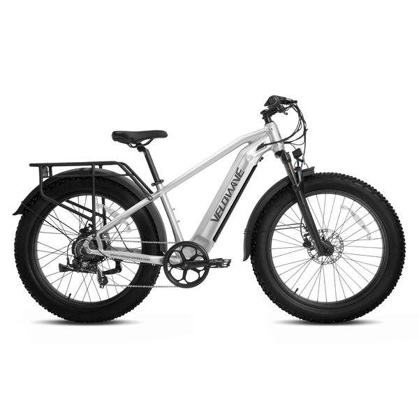 Velowave Ranger 2.0 750W Fat Tire Electric Bike w/ Thumb Throttle ...