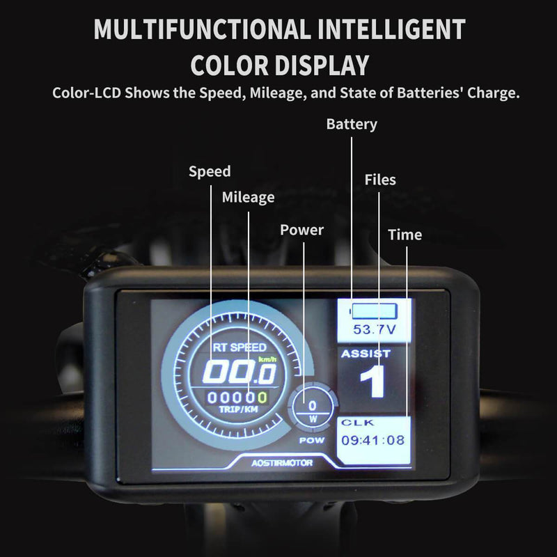 Aostirmotor S18-1500W Full-Suspension Fat Tire Electric Bike - Really Good Ebikes